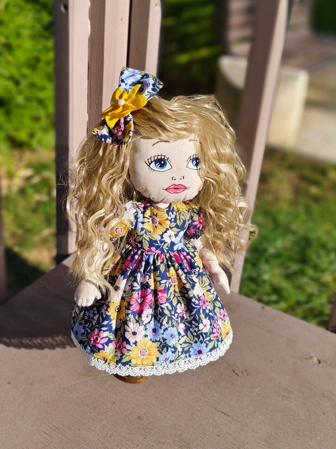 Rag Doll With Removable Outfit, Cloth Doll Toy With Dress, Soft Doll ...