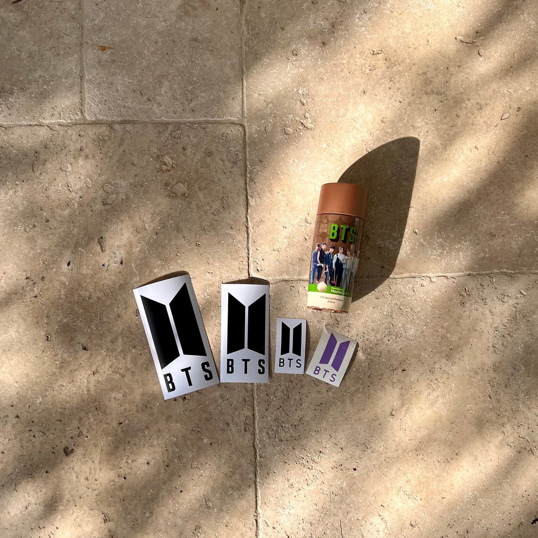 BTS Logo Decals for Tumblers, Cars, Laptops, Mirrors, Windows and More ...