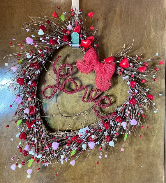 Berry Heart Wreath
