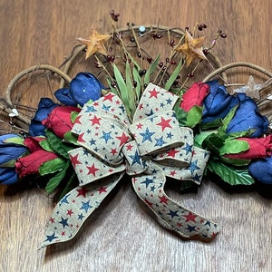 Patriotic Grapevine Swag - Etsy
