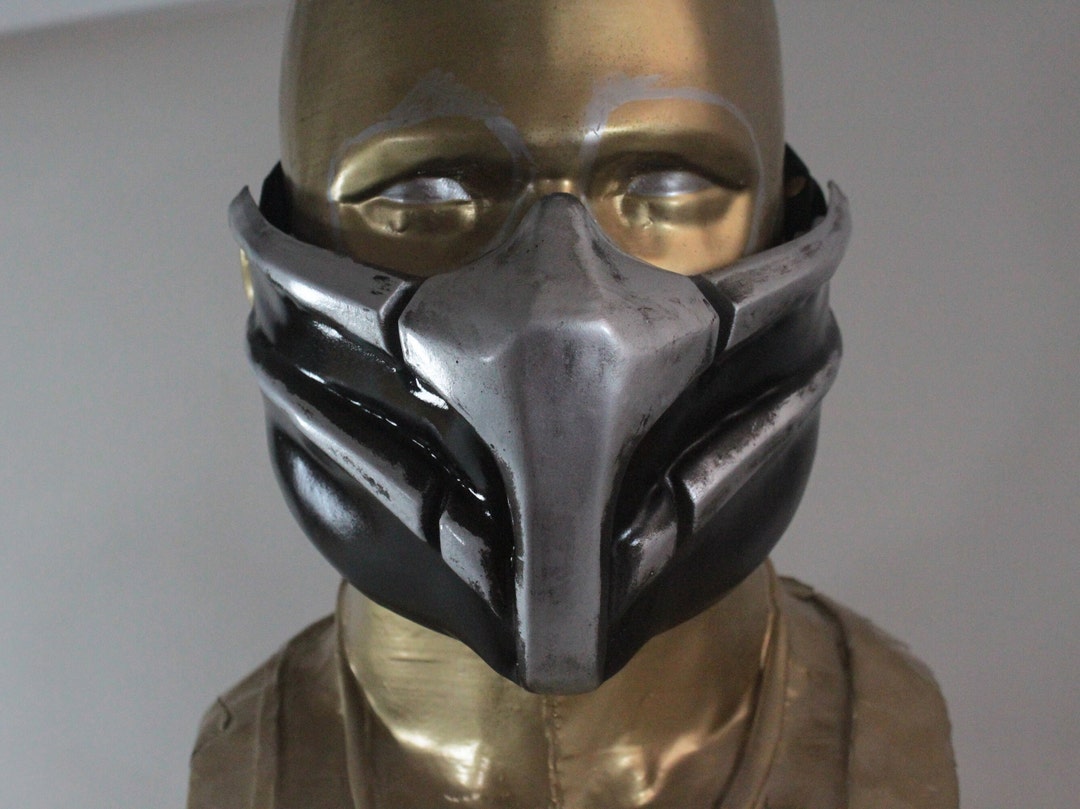 Smoke Mask Mortal Kombat Mask V9 - Etsy