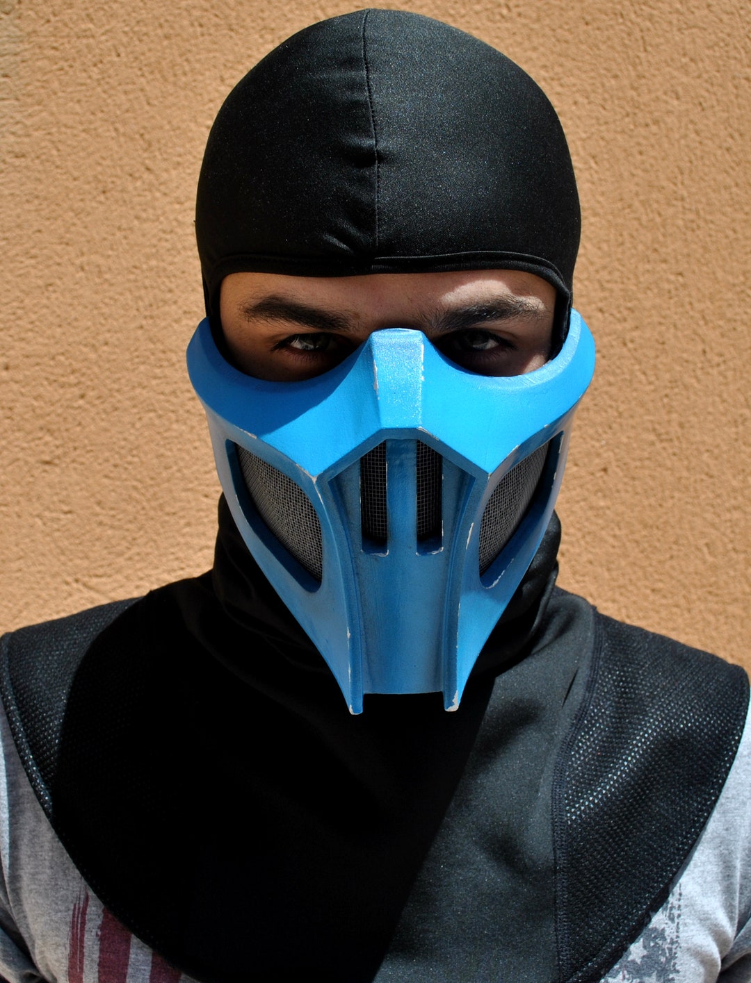 Handmade Mortal Kombat Mask, Cosplay Mask, Sub Zero Style - Etsy