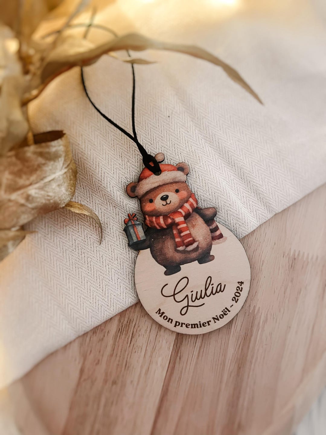 Personalized Child's First Christmas Ball - Etsy
