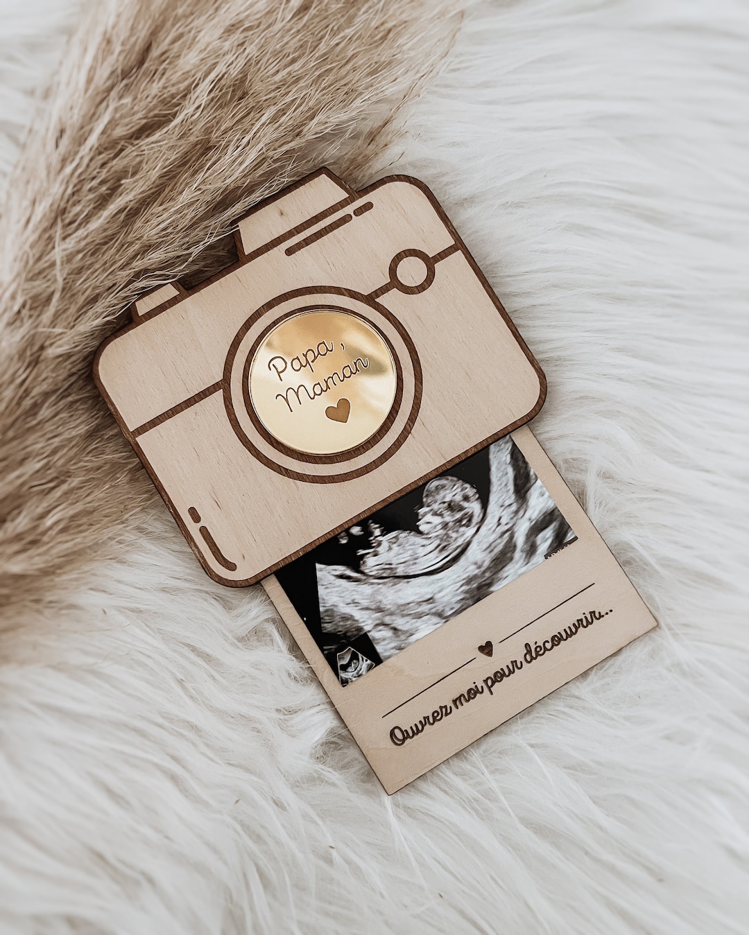 Coffret annonce grossesse surprise en forme dappareil photo - Etsy France