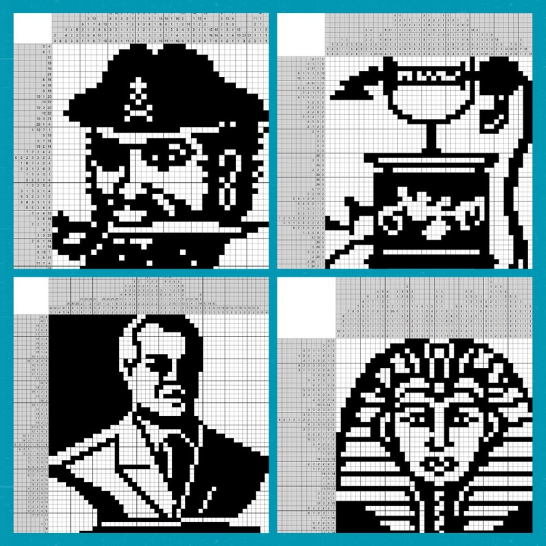 50 BIG Nonograms Vol 9: Logical Japanese Puzzles for Beginners and Pros ...