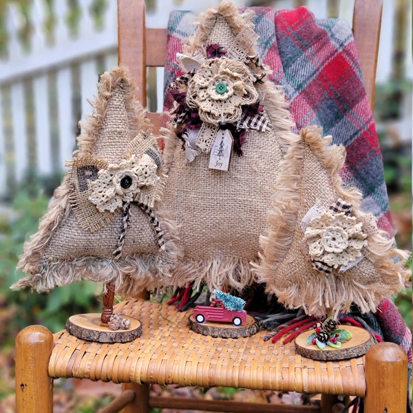 Burlap Christmas - Etsy