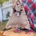 Handmade Burlap Christmas Trees- Set of 3 - Etsy