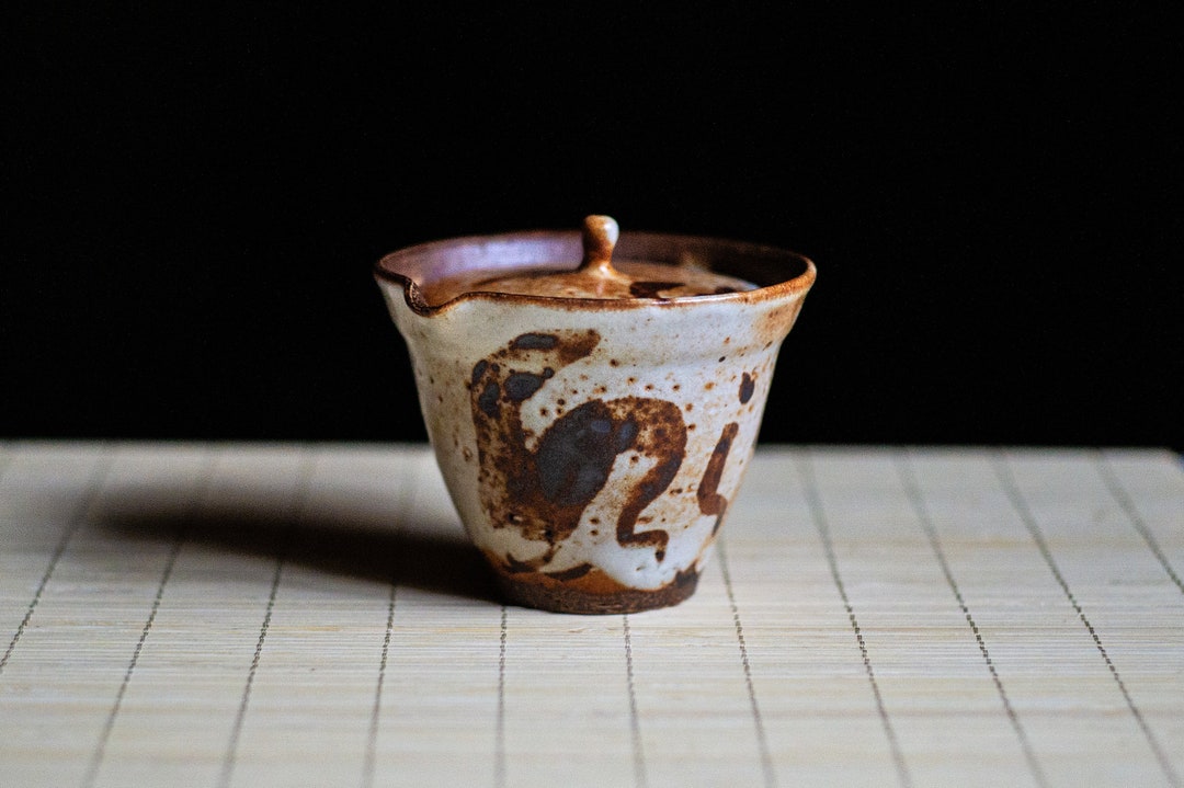 Soda Fired Japanese Shiboridashi, Kyusu Teapot With Shino Glaze, Gaiwan ...