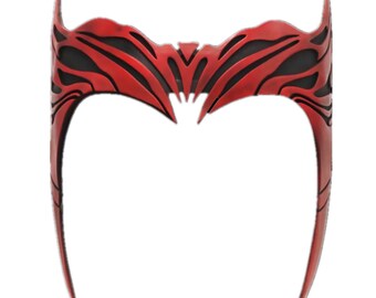Scarlet Witch Mask - Etsy