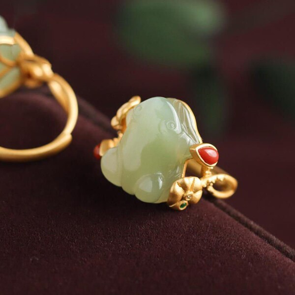 Frog Ring - Etsy