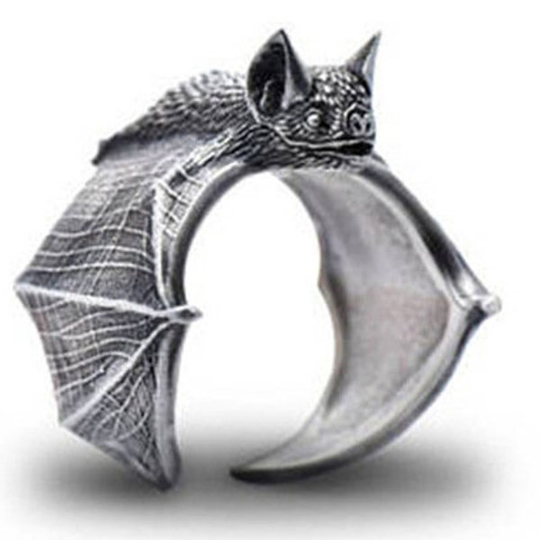Bat Ring - Etsy