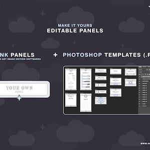 Dreamy & Ethereal Stream Profile Pack - Kick Twitch Panels, Youtube ...