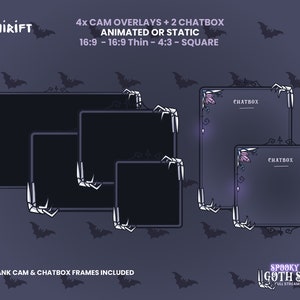 Gothic & Spooky Streaming Package for TWITCH - YOUTUBE - Halloween ...