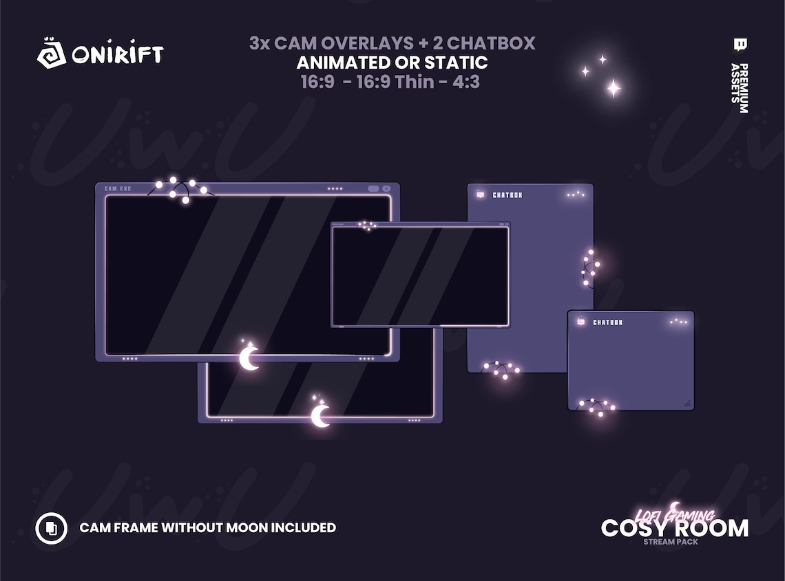 Cosy Lofi Gaming Room Stream Package for TWITCH Uwu - Etsy UK