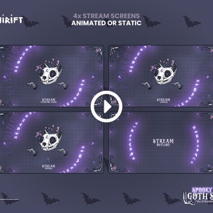 Gothic & Spooky Streaming Package for TWITCH - YOUTUBE - Halloween ...
