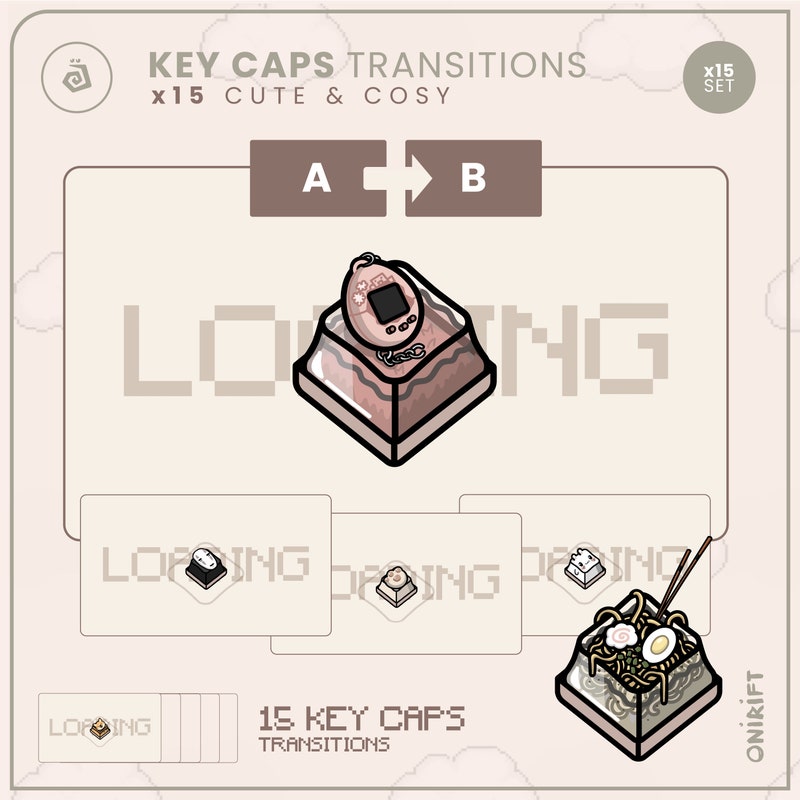 Cute Key Caps - Etsy