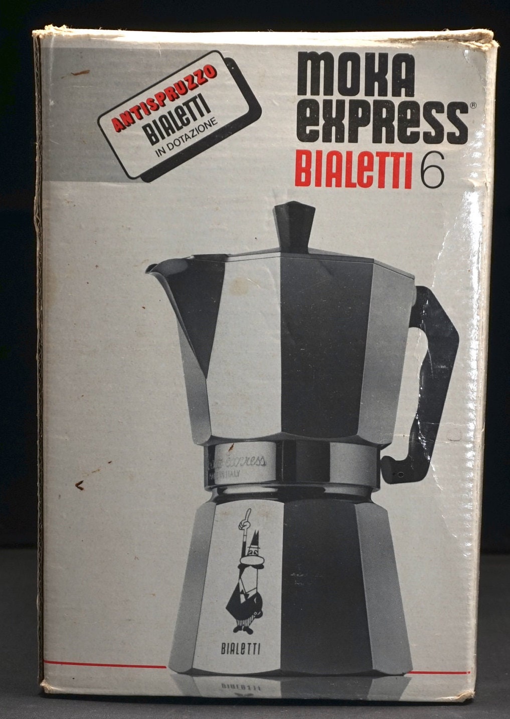 Espresso Makers Coffee Makers Bialetti Moka Express Vintage with Anti ...