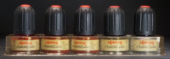Rotring Artist Colour Inks - Etsy