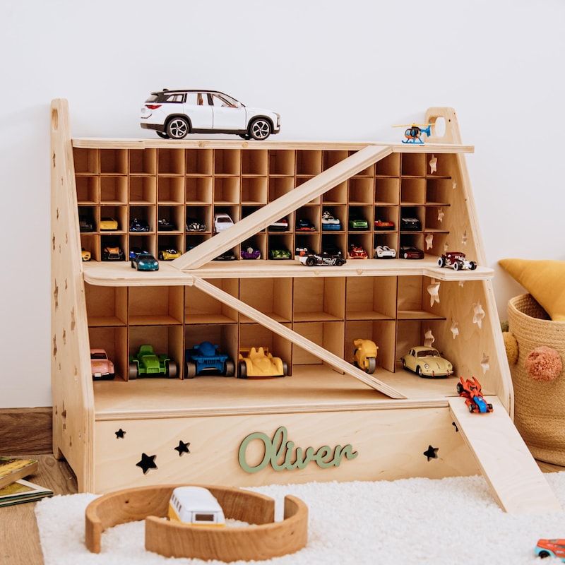 Wooden Handmade Car Garage - Etsy