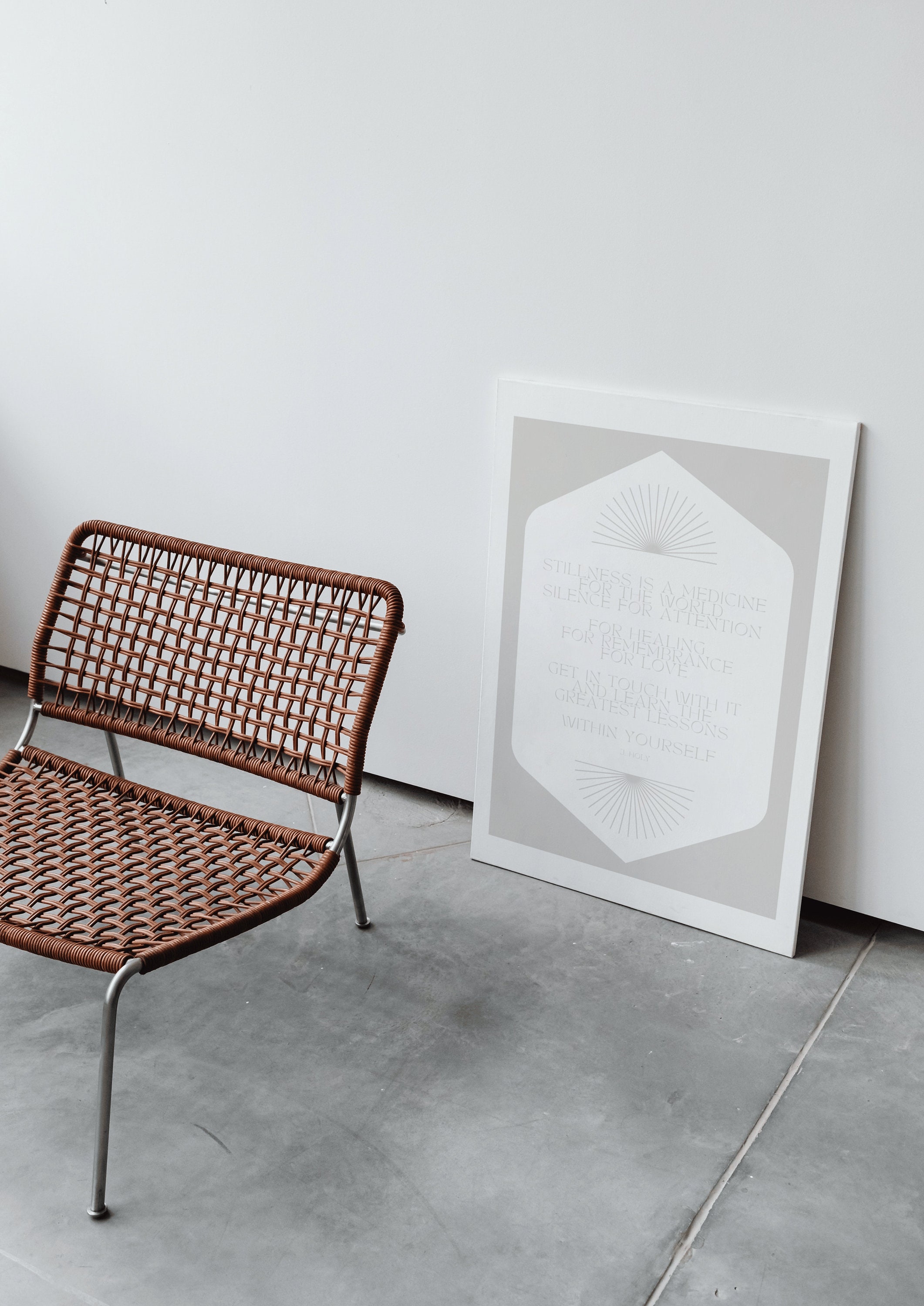 Art Print/poster/postcard: Poem, Graphic Design, Meditation ...