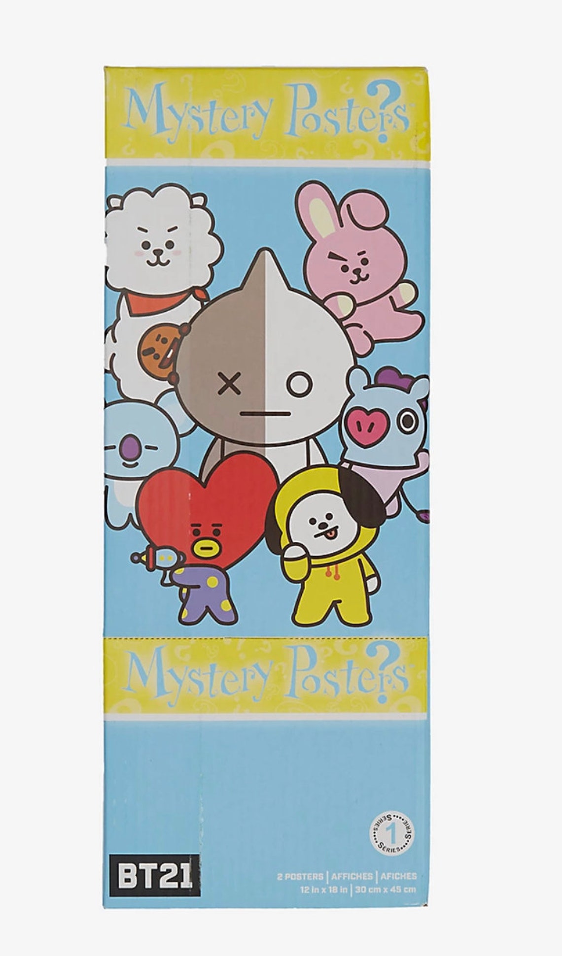BT21 OFFICIAL Characters Series 1 Blind Box Mystery Poster | Etsy