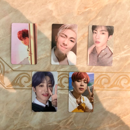 BTS OFFICIAL PHOTOCARDS - Etsy