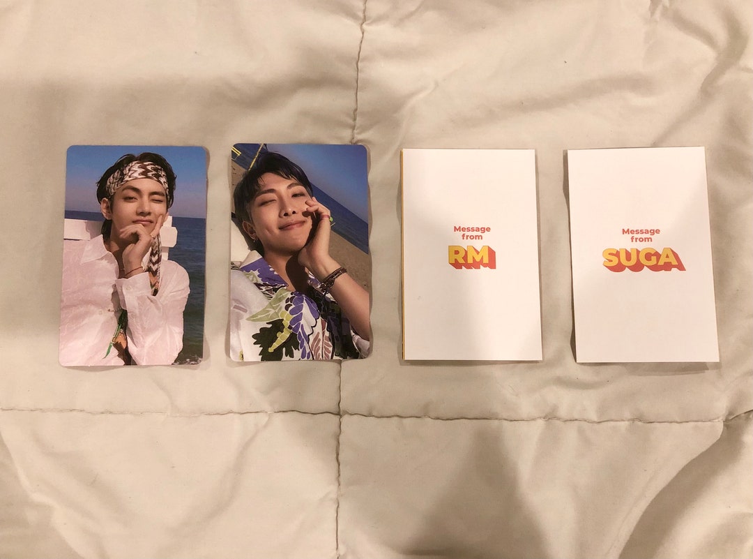 BTS Official Photo Cards and Message Cards From the Butter Album (brand ...
