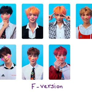 BTS Love Yourself Answer S E L F Version Photocards - Etsy