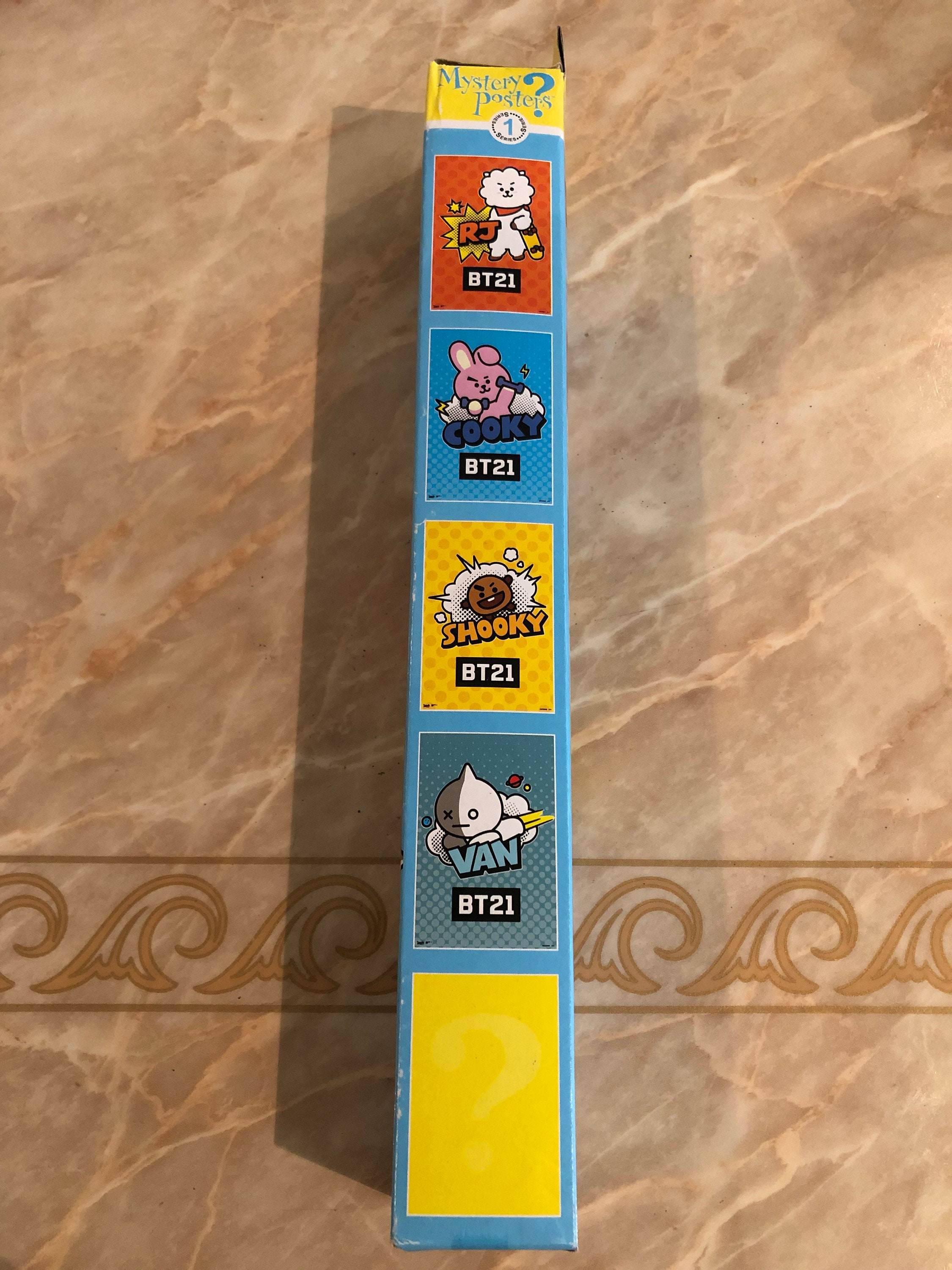 BT21 OFFICIAL Characters Series 1 Blind Box Mystery Poster - Etsy