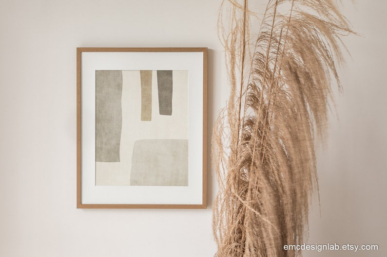 Earth Tones Living Room Neutrals Wall Art Canvas Available - Etsy