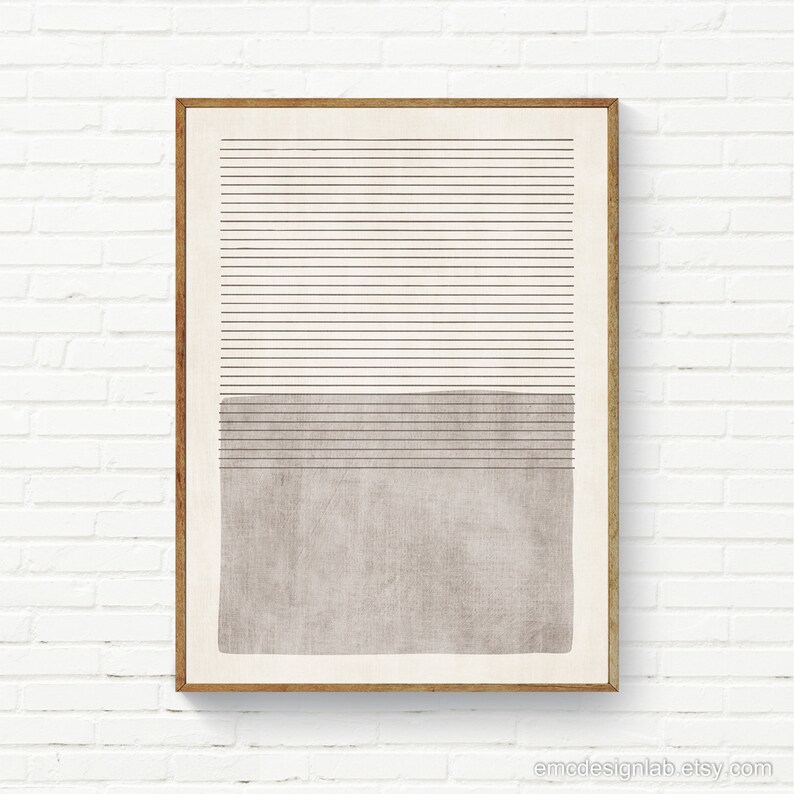 Minimalist Neutral Beige Set of 2 Art Prints Large Neutral - Etsy