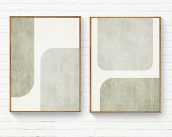 Muted Green Wall Art - Etsy