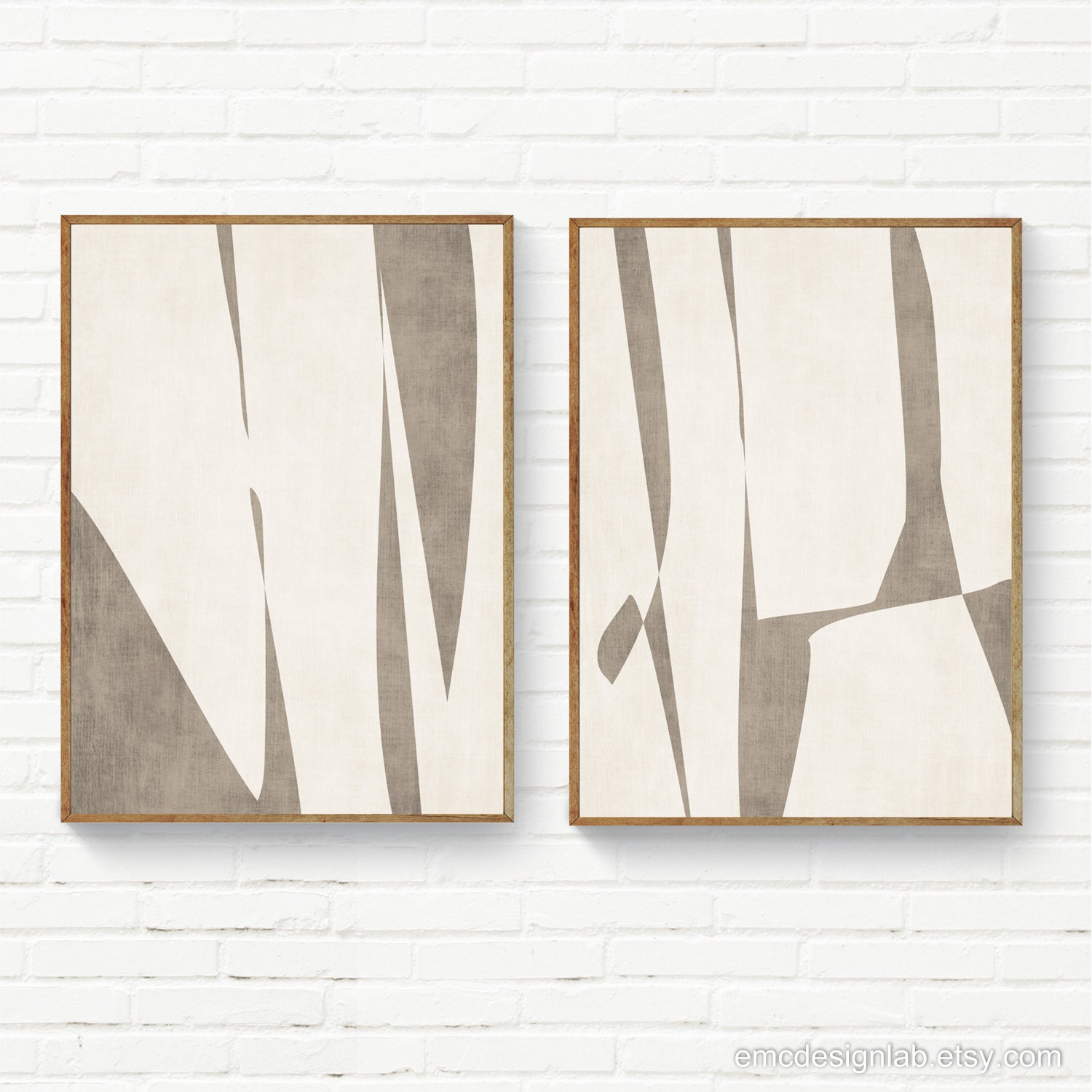 Living Room Minimalist Neutral Print Bedroom Neutral Wall - Etsy