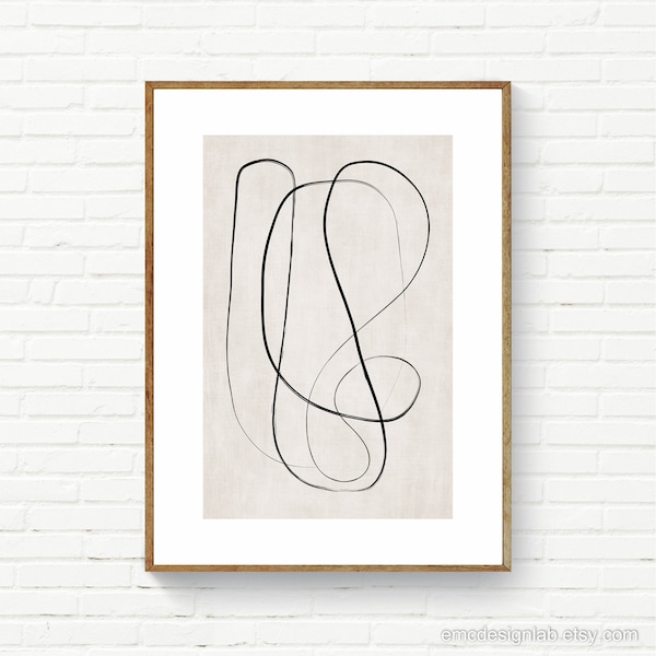 Minimal Line Art - Etsy