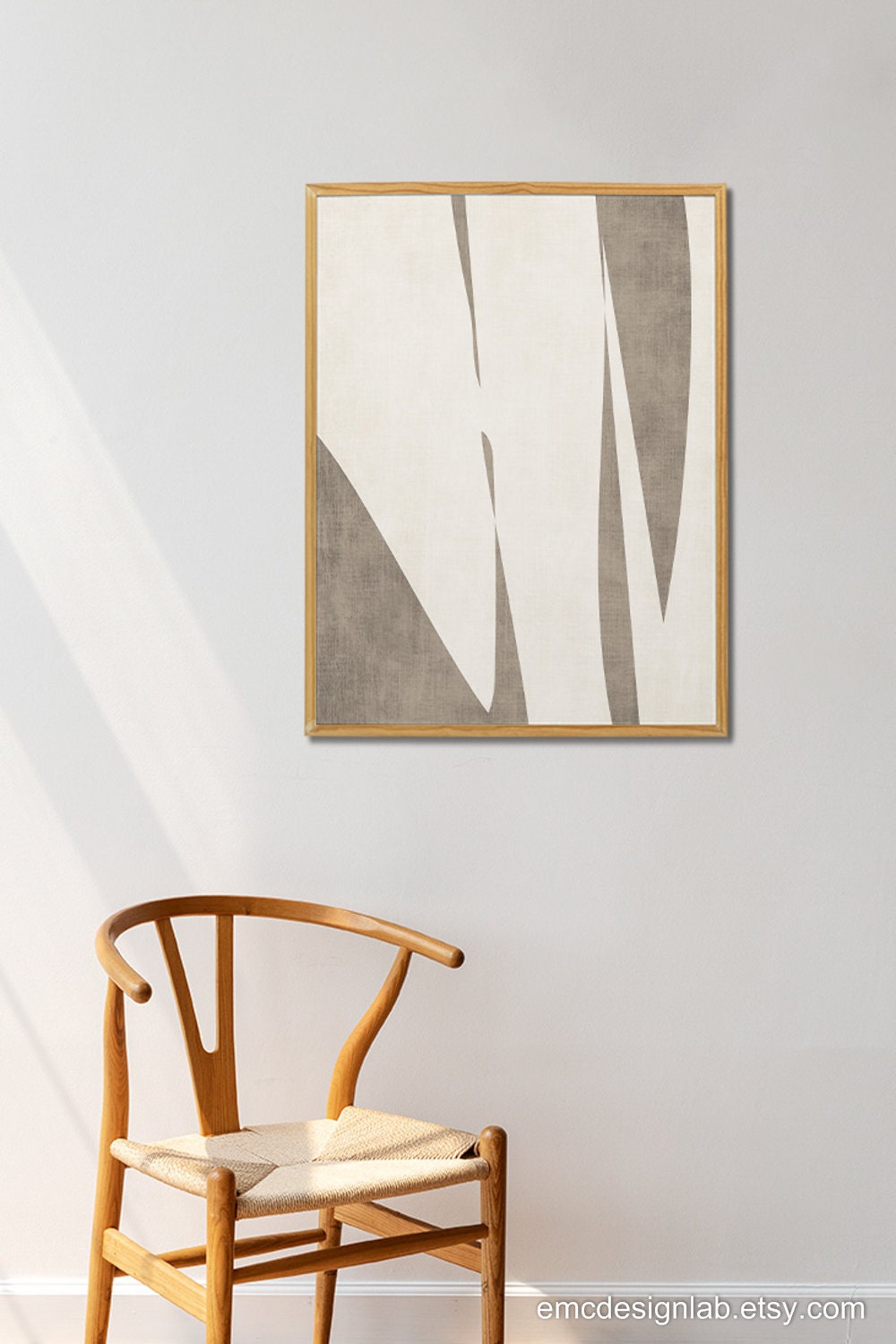 Living Room Minimalist Neutral Print Bedroom Neutral Wall - Etsy