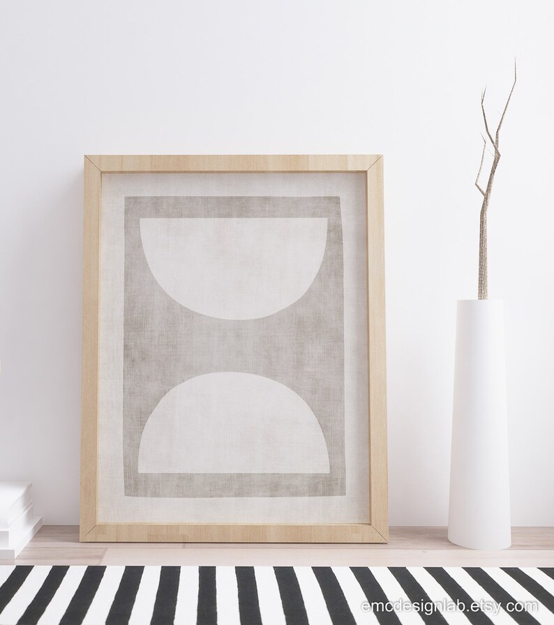 Beige Linen Texture Simple Art Print Bedroom Muted Wall Art - Etsy