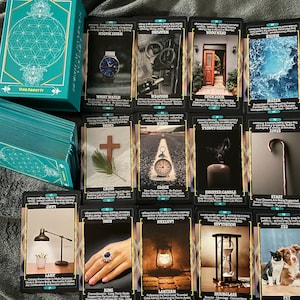 100 Spiritual Symbols Oracle Deck Volume 1 With Upright/ Reverse ...