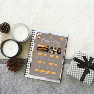 Modern Dinner Hot Plate Menu, Food Menu Template, Menu Template ...