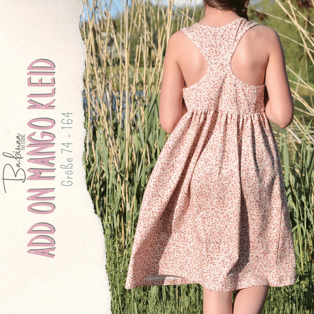 Racerback Dress PDF Sewing Pattern Girls & Boys Dress Sewing ...