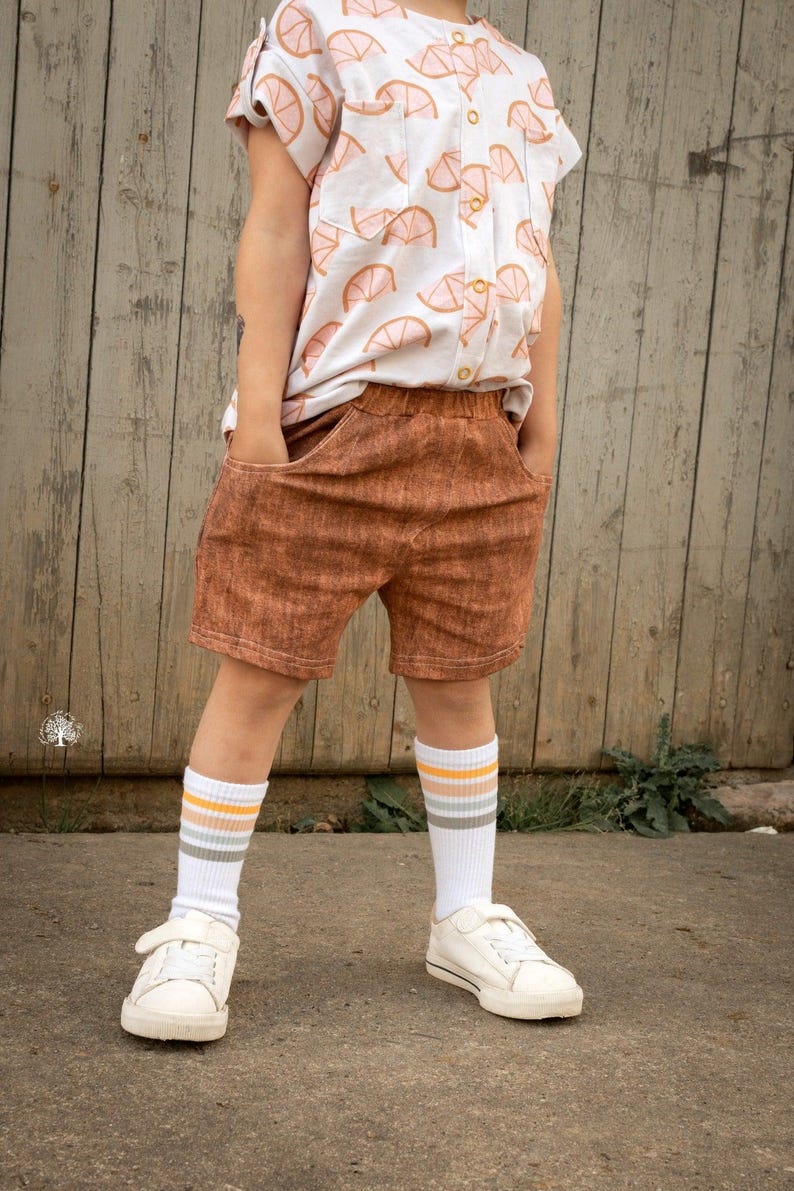 Pants Mik.aa – PDF Sewing Pattern | Paperbag Pants for Boys and Girls ...