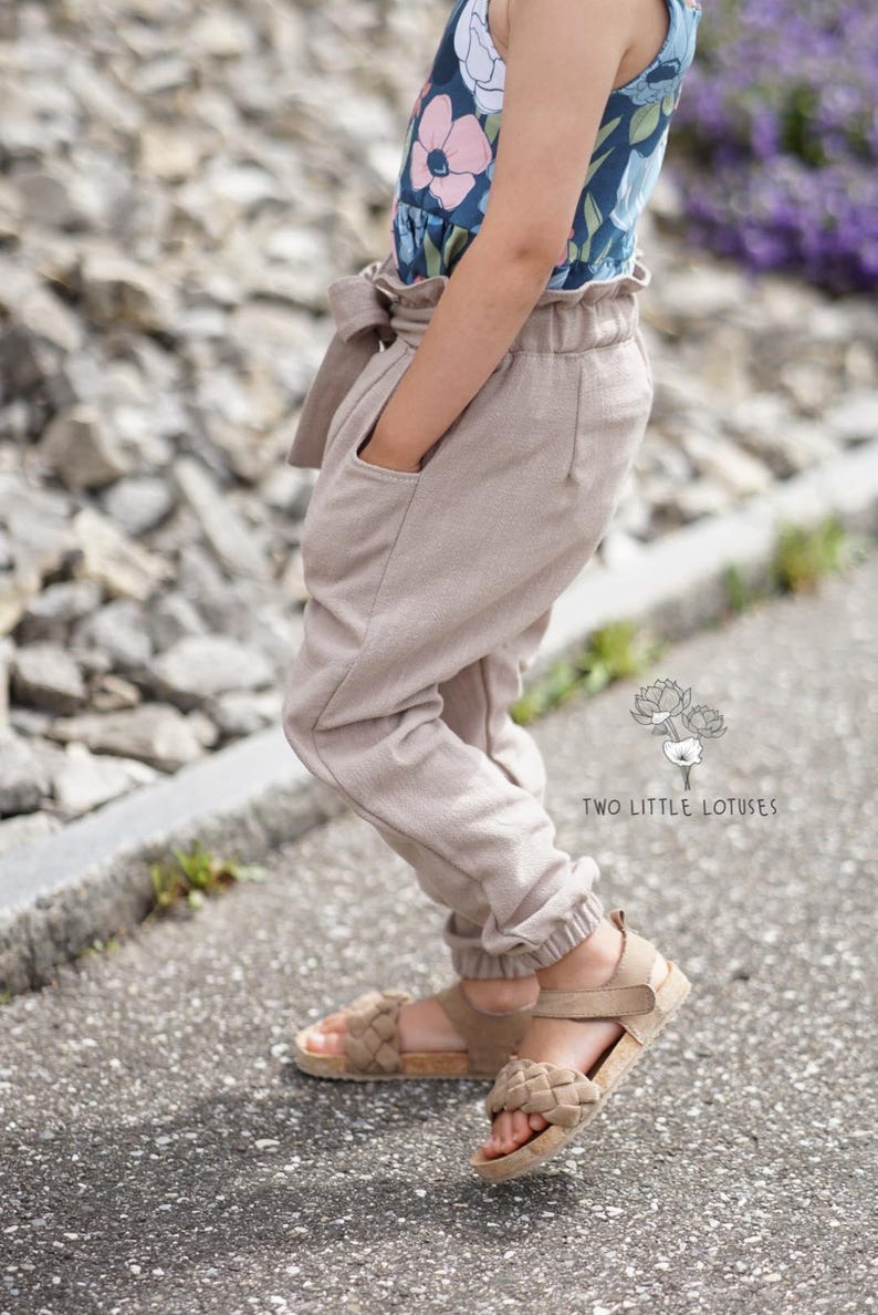 Pants Mik.aa – PDF Sewing Pattern | Paperbag Pants for Boys and Girls ...