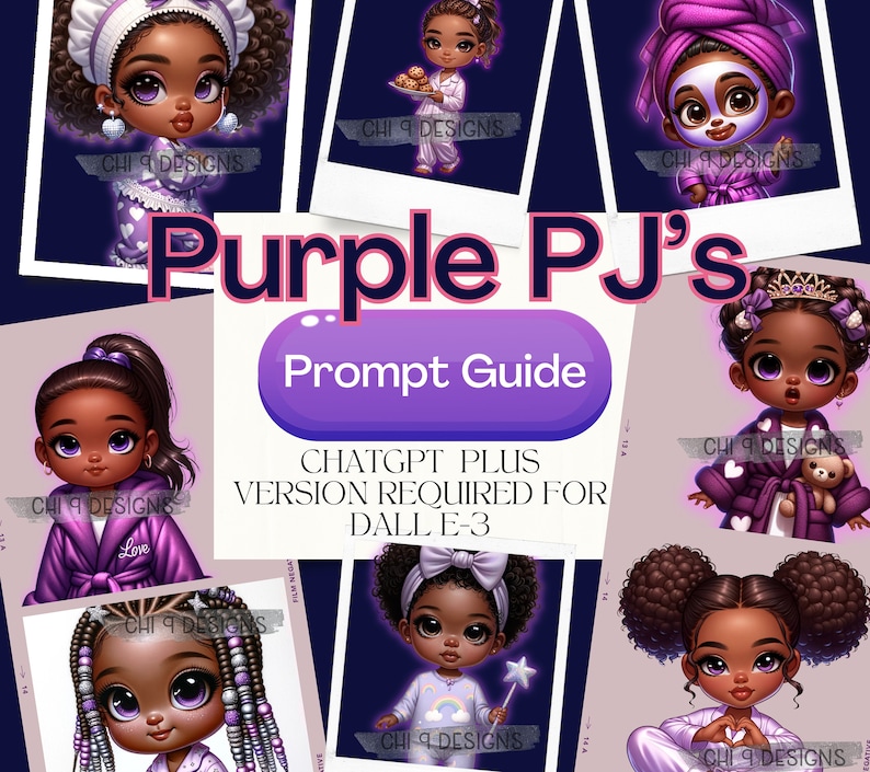 Chat GPT Prompt Guide Dall E 3 Prompt V4 AI Art Guide Chibi Spa Girls ...