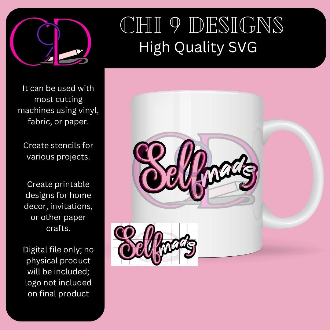 SVG, Selfmade, Layered SVG Digital File - Etsy