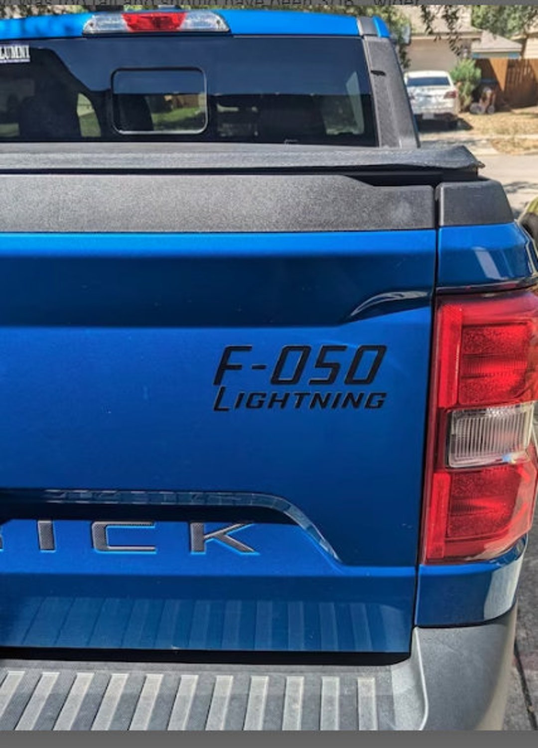 Decal for Ford Maverick: F050 Lightning - Reliablebear - Vinyl - Etsy