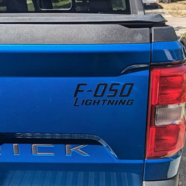 Ford Lightning Truck Decal - Etsy