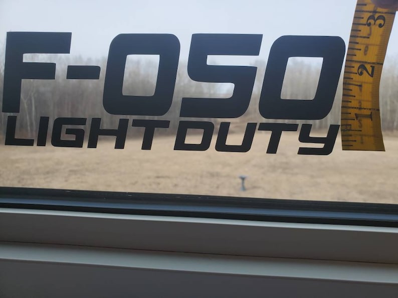 Decal for Ford Maverick: F050 Light Duty FITSTHEMAVERICK - Etsy