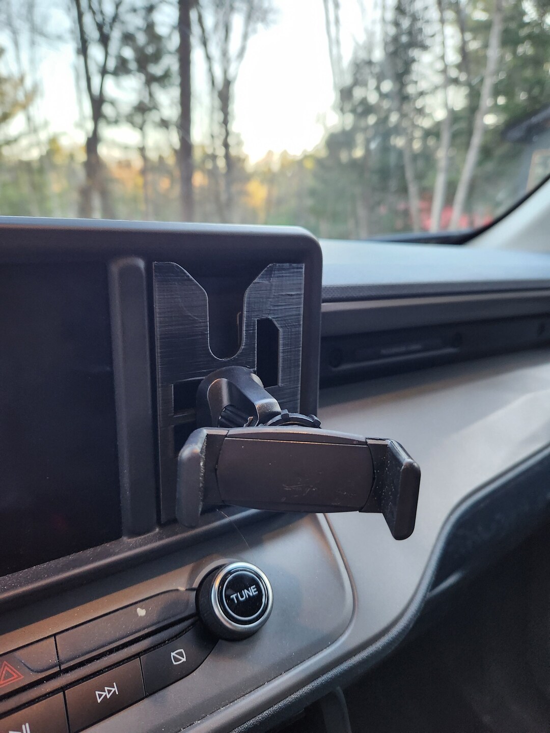 Cubby Phone Mount for Ford Maverick FITS, Cubby Coiner, FITS 2022 ...