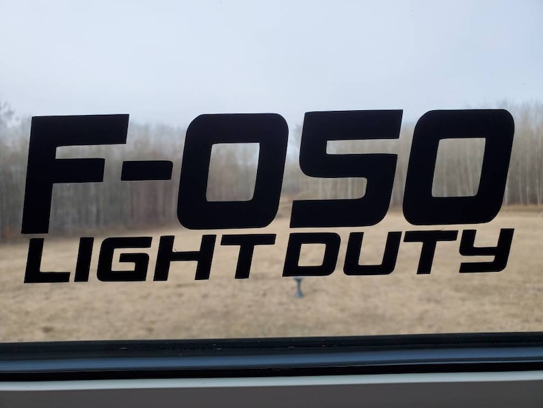 Decal for Ford Maverick: F050 Light Duty FITSTHEMAVERICK - Etsy