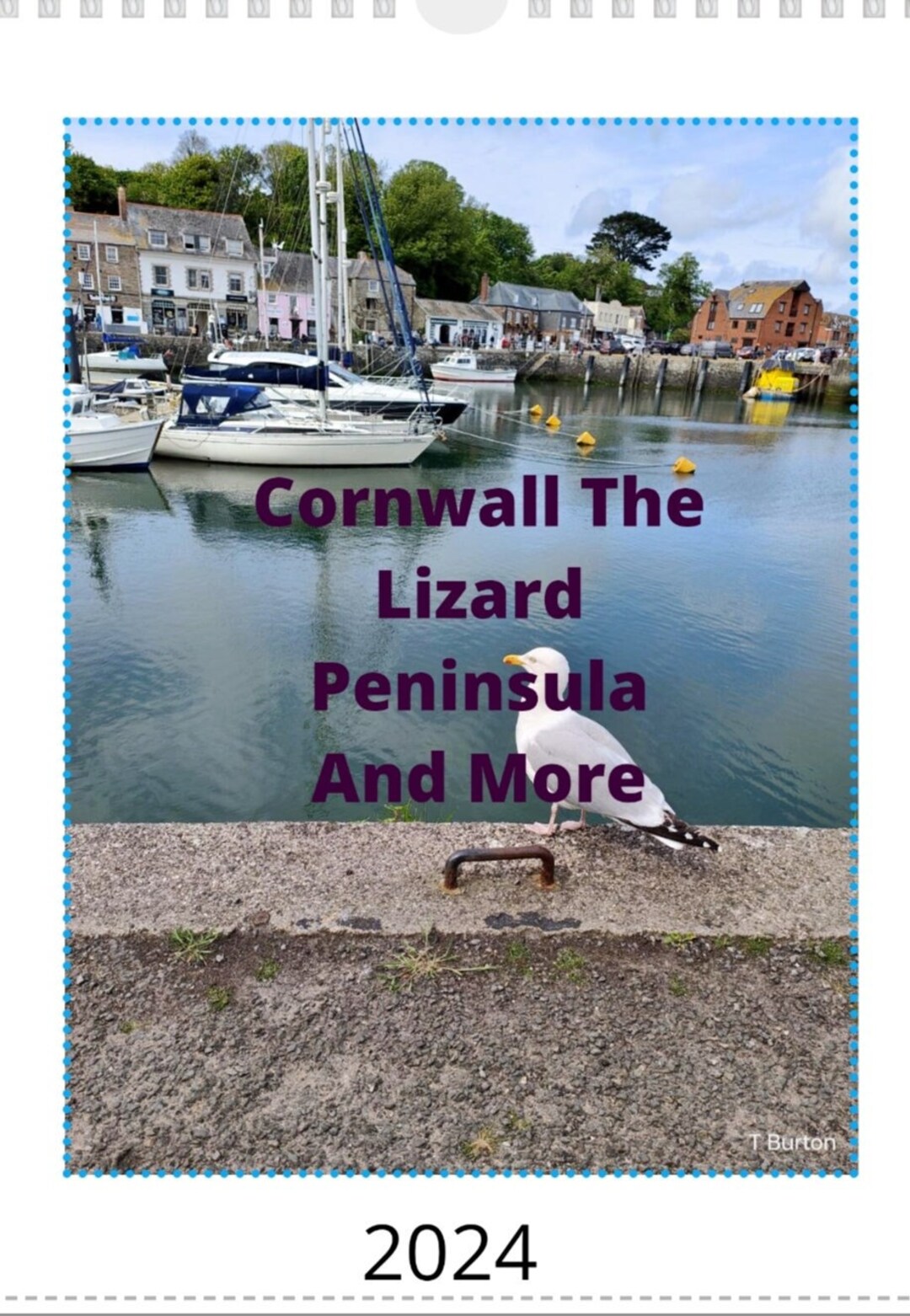 Cornwall the Lizard Peninsula and More 2024 Calendar - Etsy