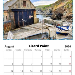 Cornwall the Lizard Peninsula and More 2024 Calendar - Etsy